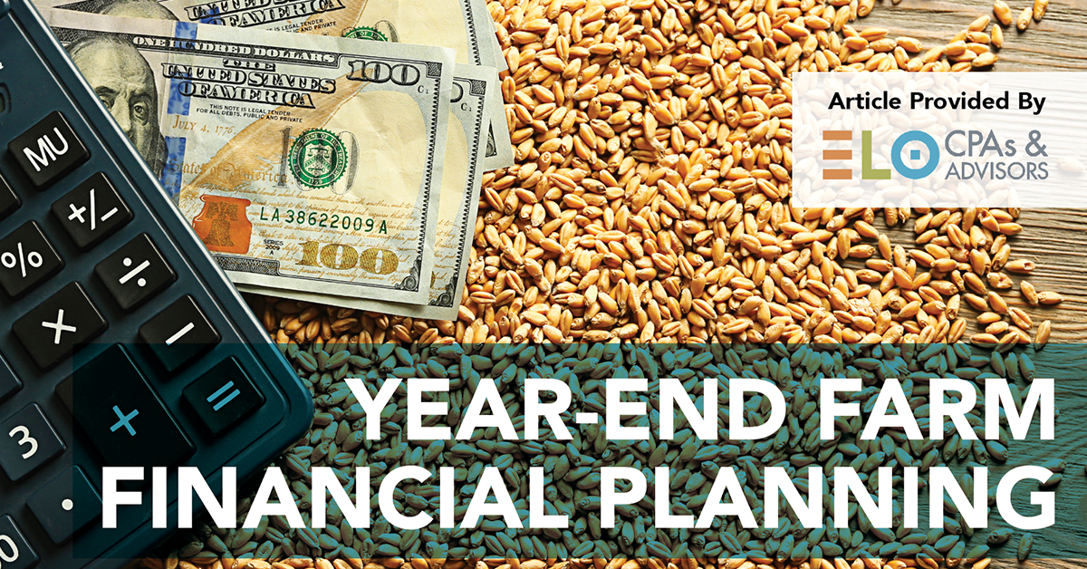 Year-End Farm Financial Planning